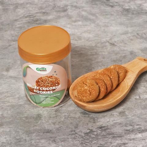 Millet Coconut Cookies – 80g, Gluten-Free & Naturally Sweetene – Millet ...