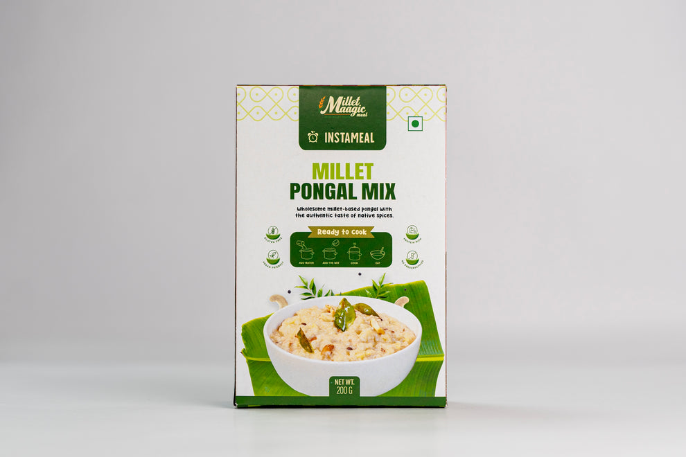 Millet Pongal Mix 200g – Millet Maagic Meal
