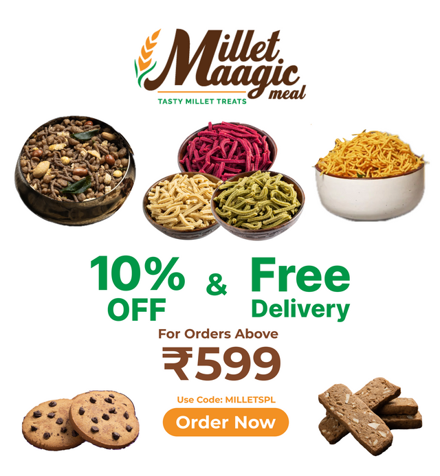 Millet Maagic Meal - Buy Millet Snacks & Glutten Free Cookies Online
