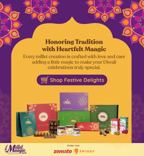 Millet Maagic Meal - Buy Millet Snacks & Glutten Free Cookies Online