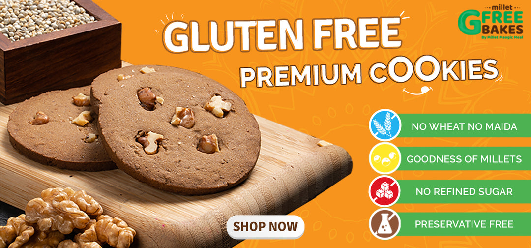 Millet Maagic Meal - Buy Millet Snacks & Glutten Free Cookies Online